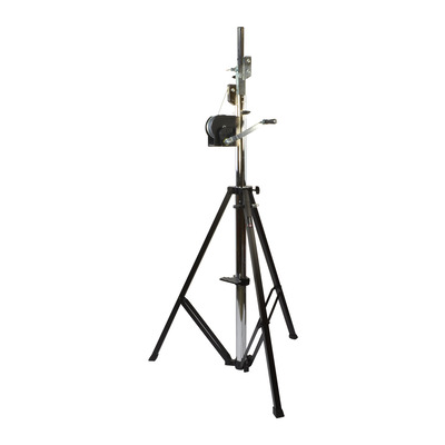 Heavy Duty Wind-Up Lighting Stand 4 Metres - Pro Audio Equipment