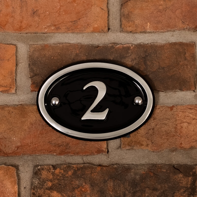 Aluminium House Numbers | Shop Now | Choice Mart UK