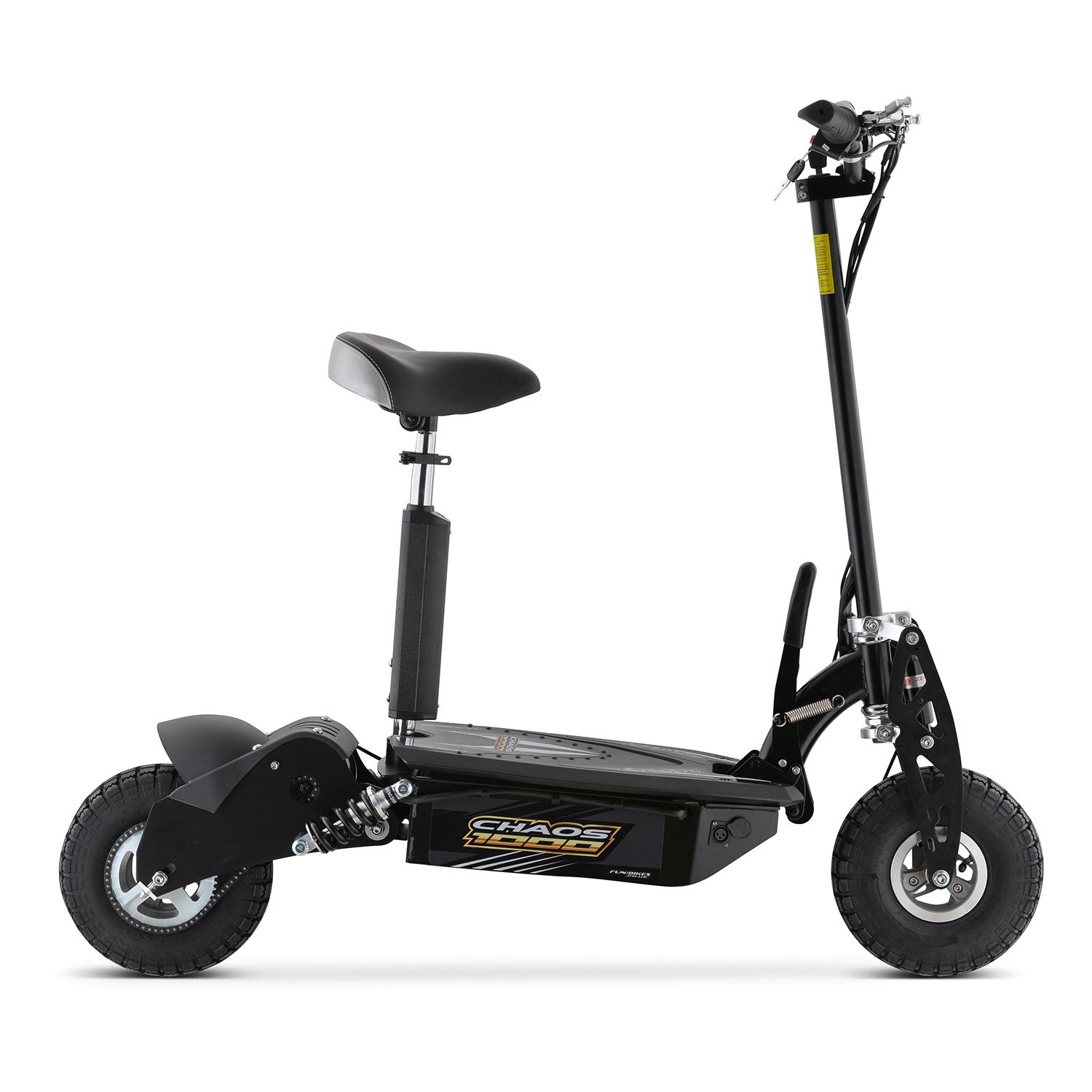 Chaos Gt1600 Sport 48V Lithium Hub Drive Off Road Black Adult Electric ...