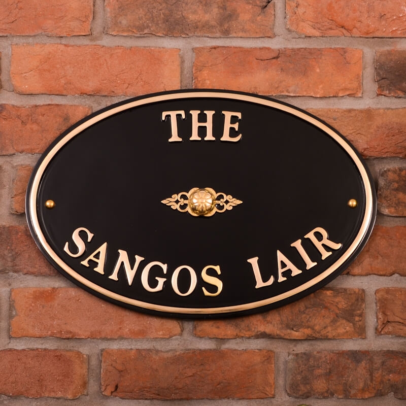 Brass House Signs| Choice Mart UK