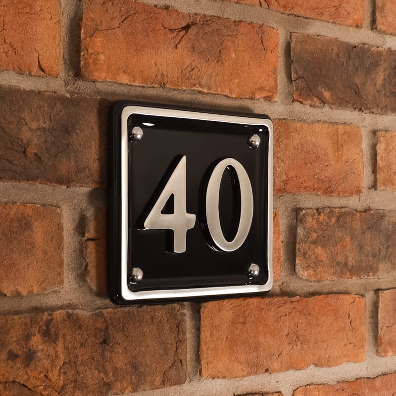Aluminium House Numbers | Shop Now | Choice Mart UK
